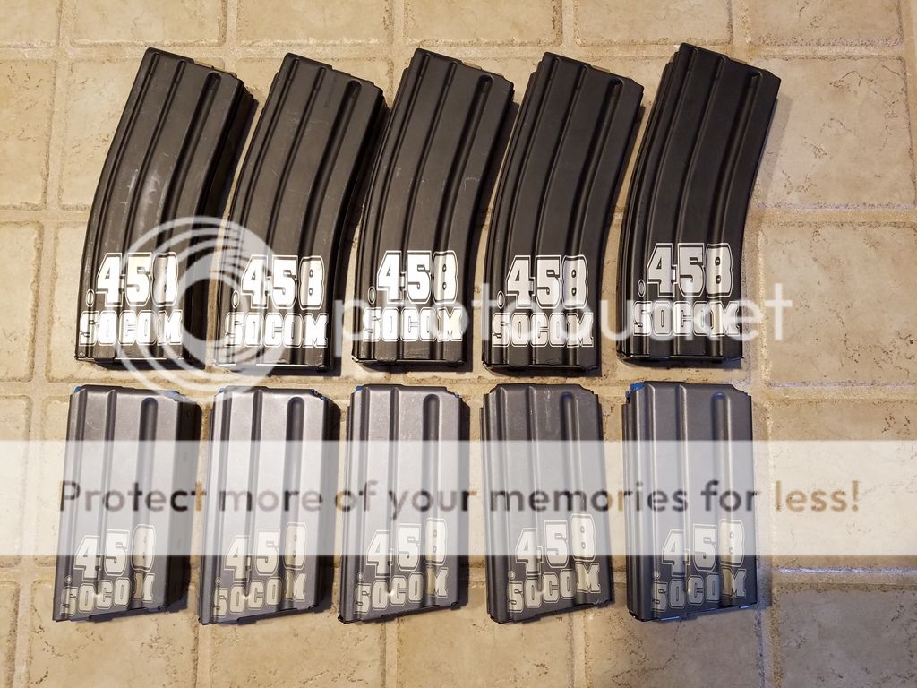 What about .458 SOCOM magazines in California? > General Discussion ...