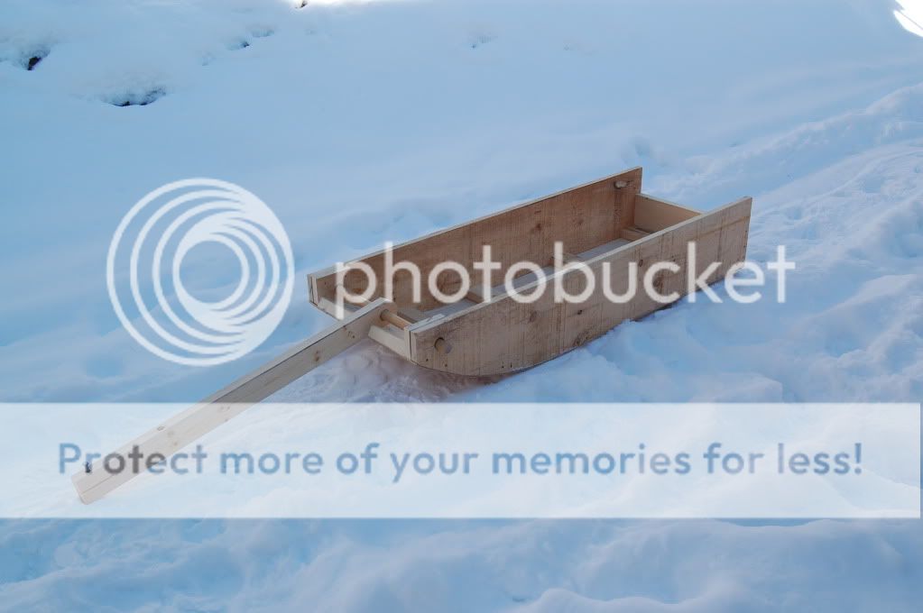 Snowmobile Sled - first go at it | Woodworking Talk