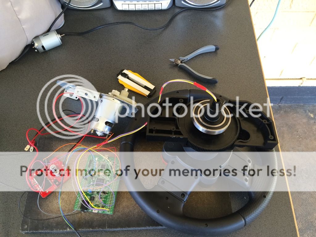 DIY FFB Steering wheel (MMosFFB ) (In Progress)