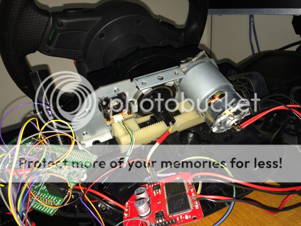 DIY FFB Steering wheel (MMosFFB ) (In Progress)